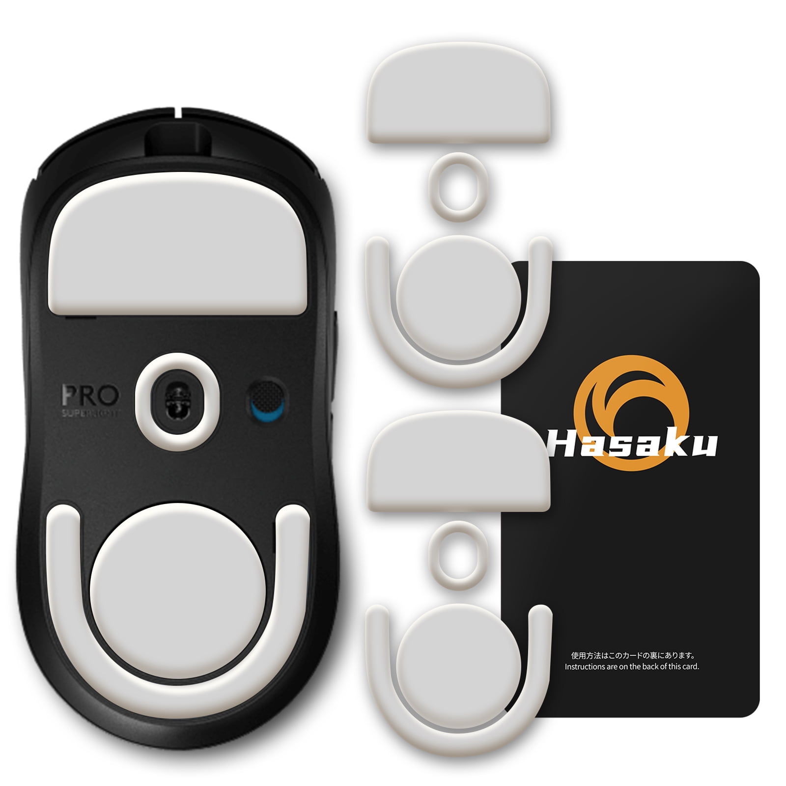 HASAKU ICE Version Mouse Feet Mouse Skates for Logitech G PRO X ...