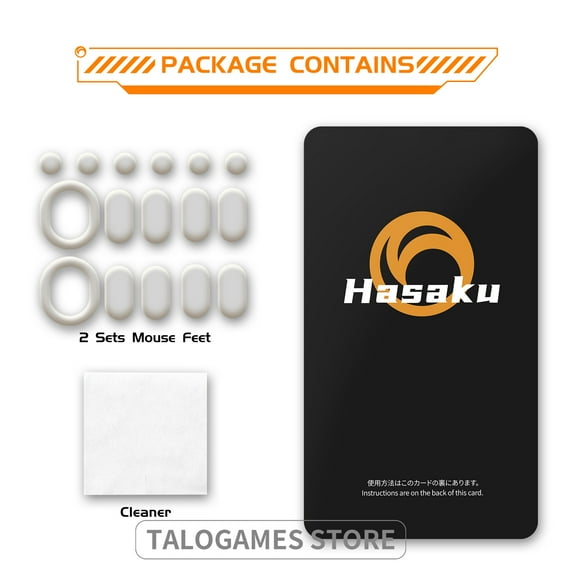 HASAKU ICE Version Mouse Feet Mouse Skates for Logitech G304 / G305 ...