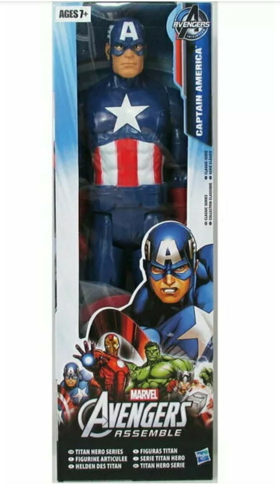 Hasbro Avengers - Captain America Action Figure - 30 cm - Walmart.com