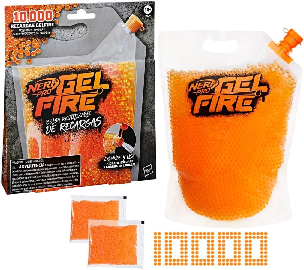 NERF Gelfire 10,000 Round Refill Pack - Walmart.com