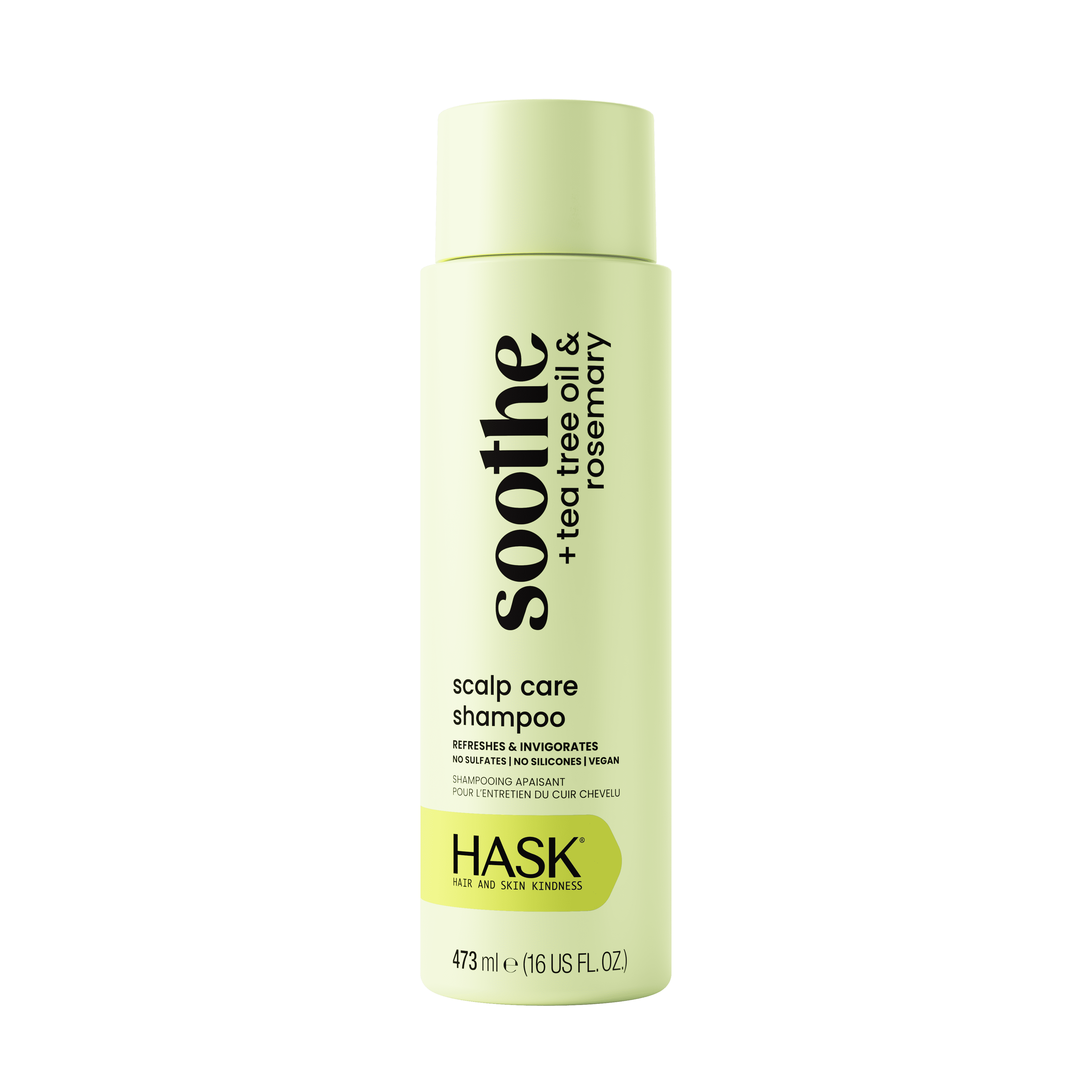 HASK Soothe + Tea Tree Oil Scalp Care Shampoo, 16 fl oz - Walmart.com