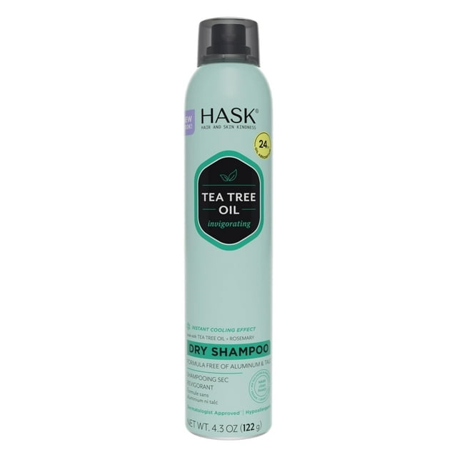 HASK Tea Tree Oil & Rosemary Scalp Detox Dry Shampoo ( 2 Pack ...