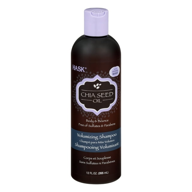 HASK Volumizing Shampoo Sulfate Free Chia Seed Oil with HydraBoost ...