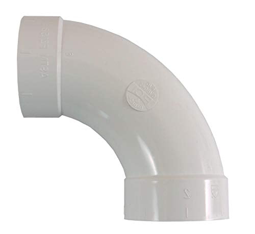 HASMX Central Vacuum 90 Degree Sweep Elbow Fitting Replacement Part for ...