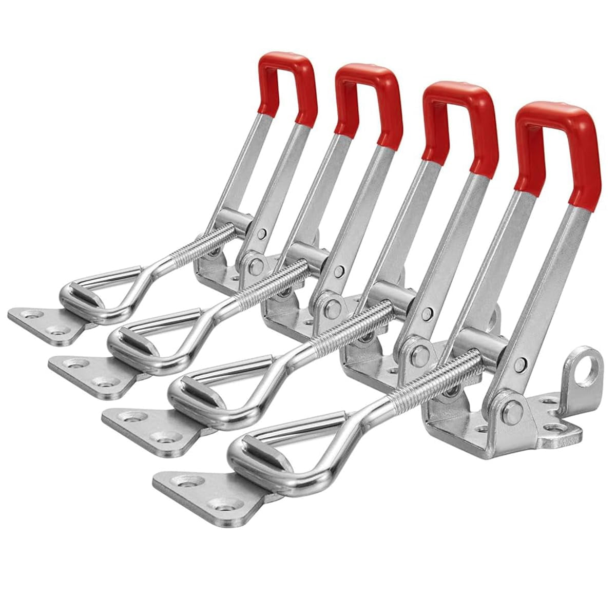 HASTHIP 4Pcs Metal Toggle Latch Clamp 1320Lbs Heavy Duty Adjustable ...