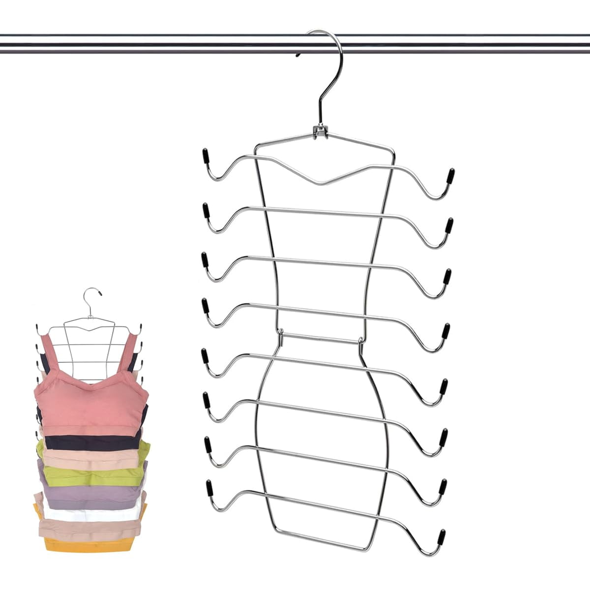 HASTHIP Bra Hanger Multi Bra Hanger Space Saving Wardrobe Sport Bra ...