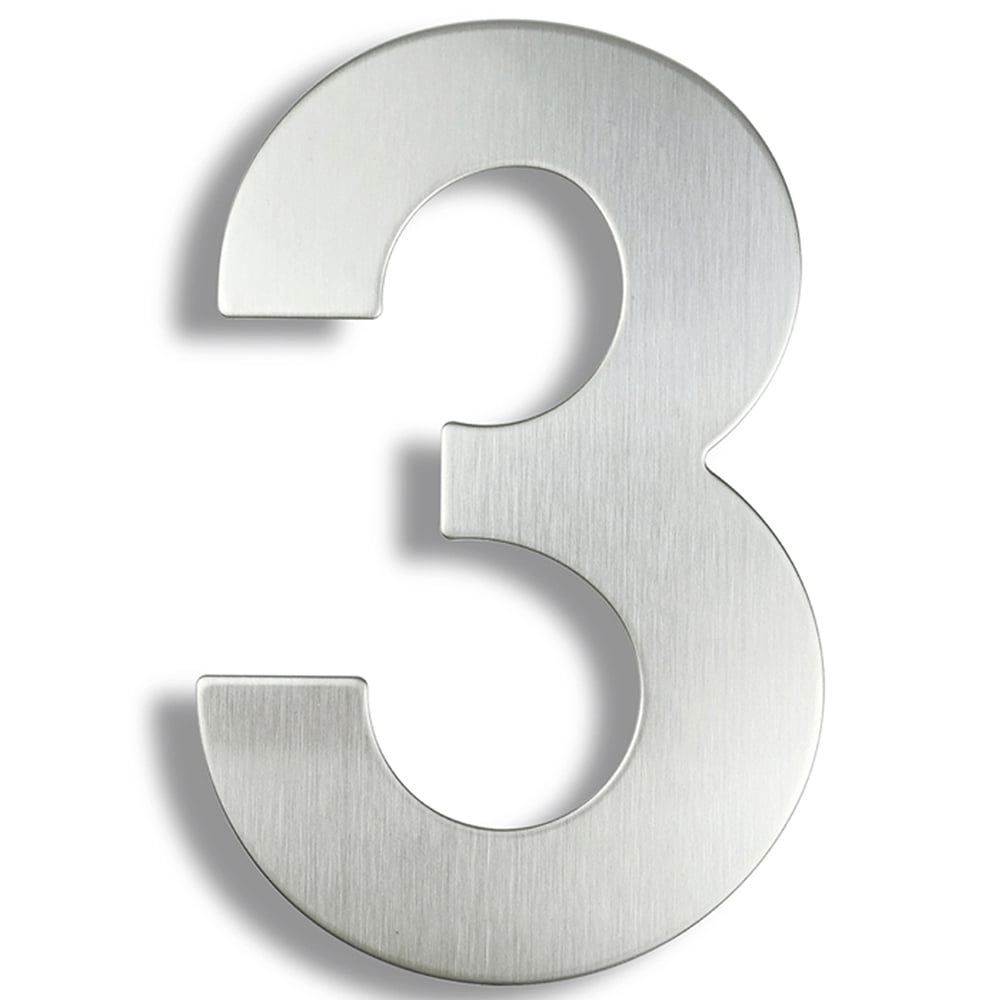 HASWARE 12 inch (30 cm) Stainless Steel House Number Apartment Door ...