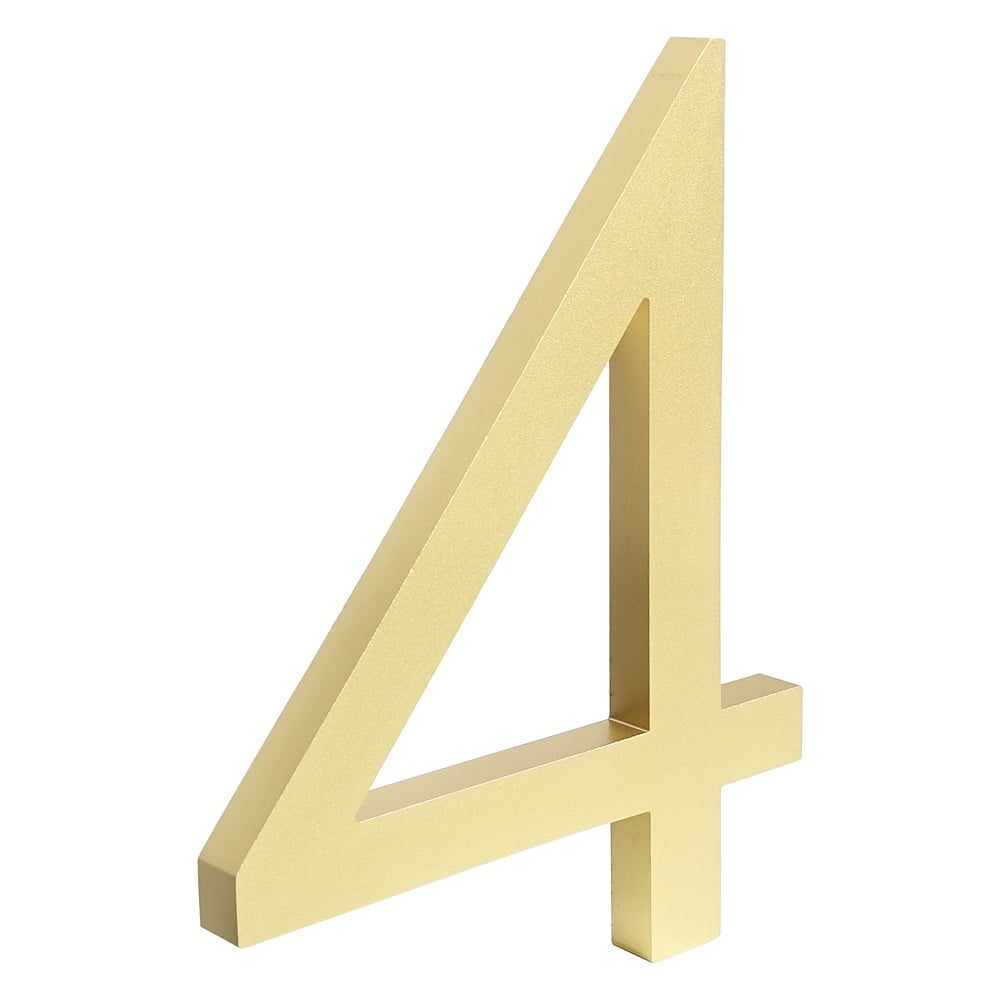 HASWARE 4 inch (10 cm) Floating House Number Apartment Door Numbers ...