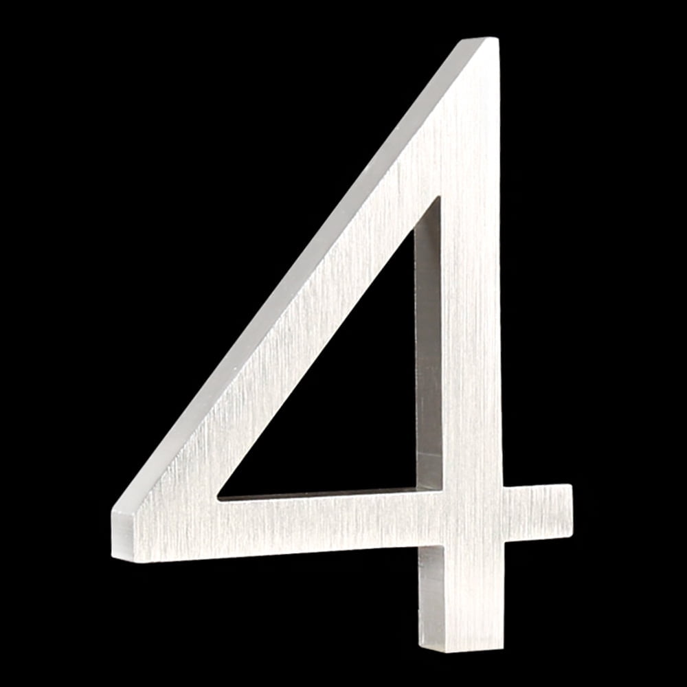 HASWARE 4 inch (10 cm) Floating House Number Apartment Door Numbers ...