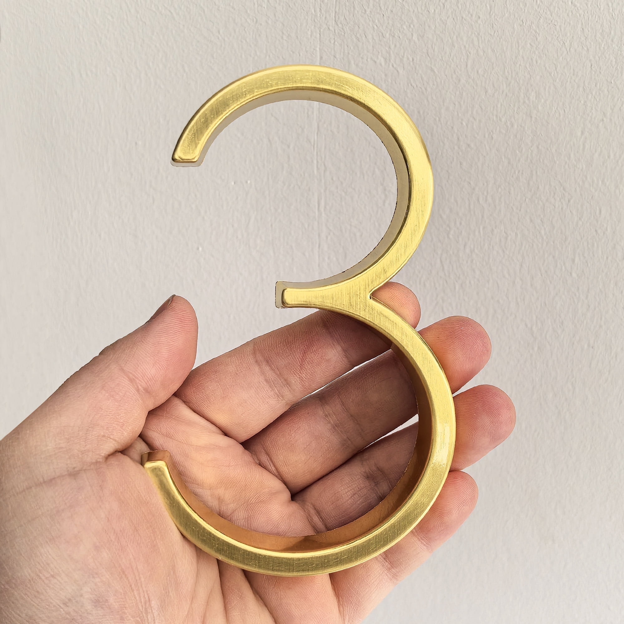 HASWARE 5 inch (12.5 cm) Floating House Number Apartment Door Numbers ...