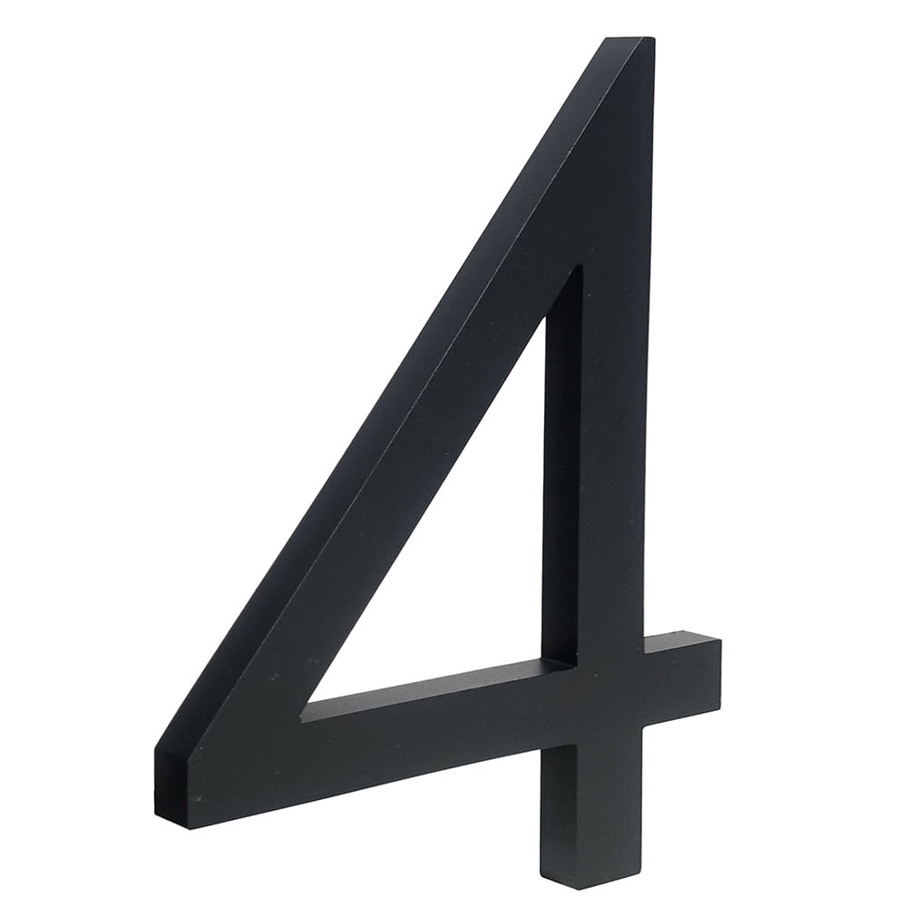 HASWARE 6 inch (15 cm) Floating House Number Apartment Door Numbers ...