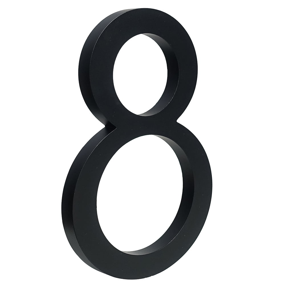 HASWARE 6 inch (15 cm) Floating House Number Apartment Door Numbers ...