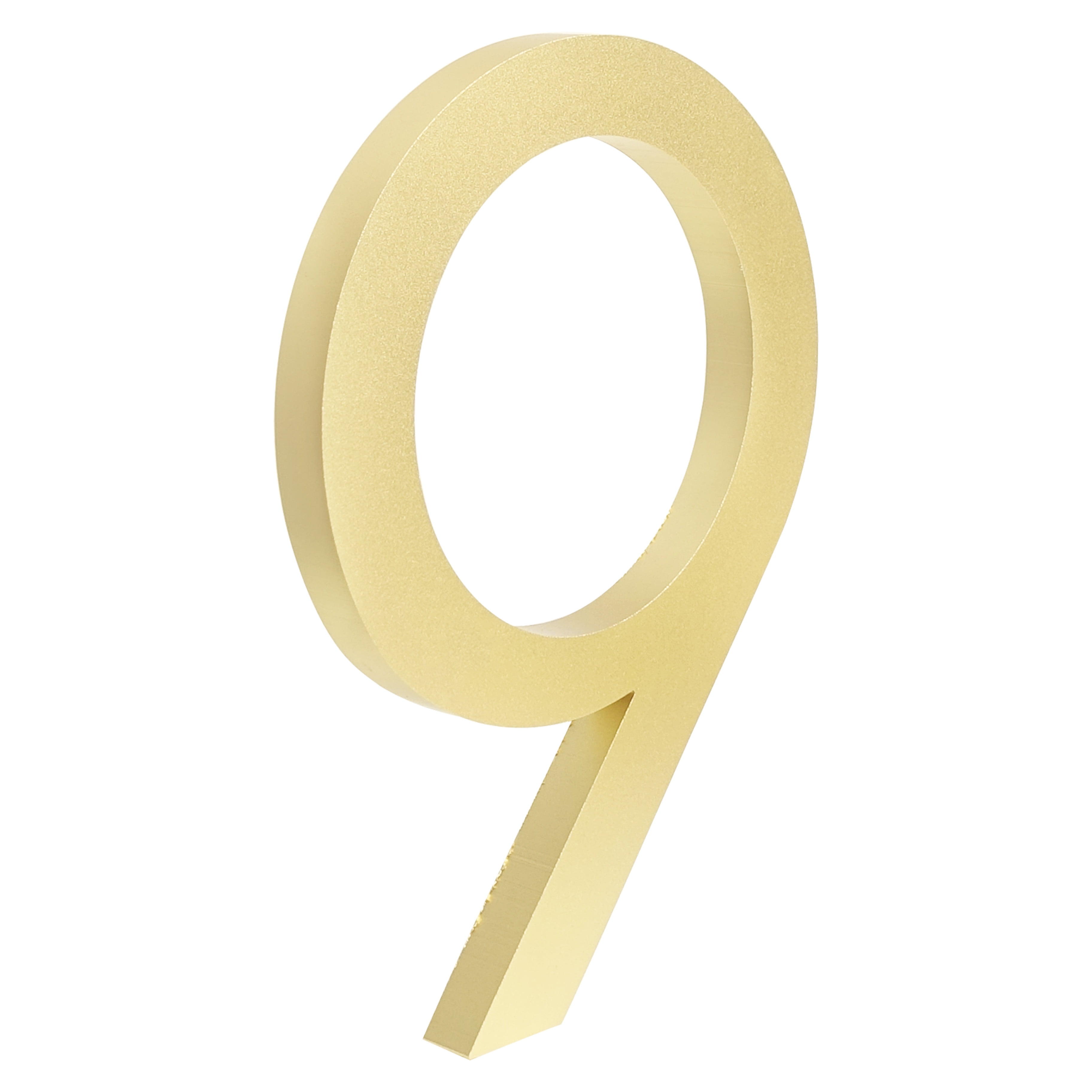 HASWARE Floating House Number 6 inch Stylish Door Numbers Alphabet ...