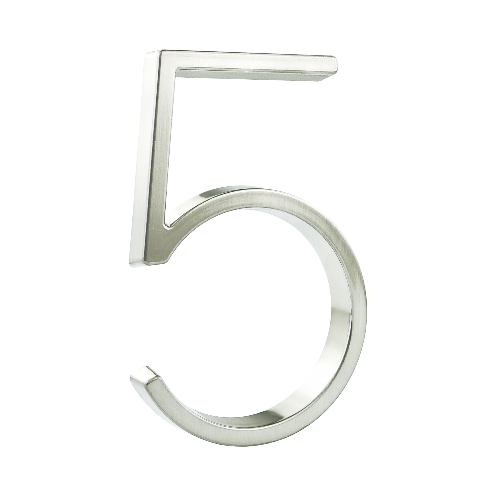 HASWARE Floating House Number Sign 5 inch (12 cm) Modern Door Numbers ...