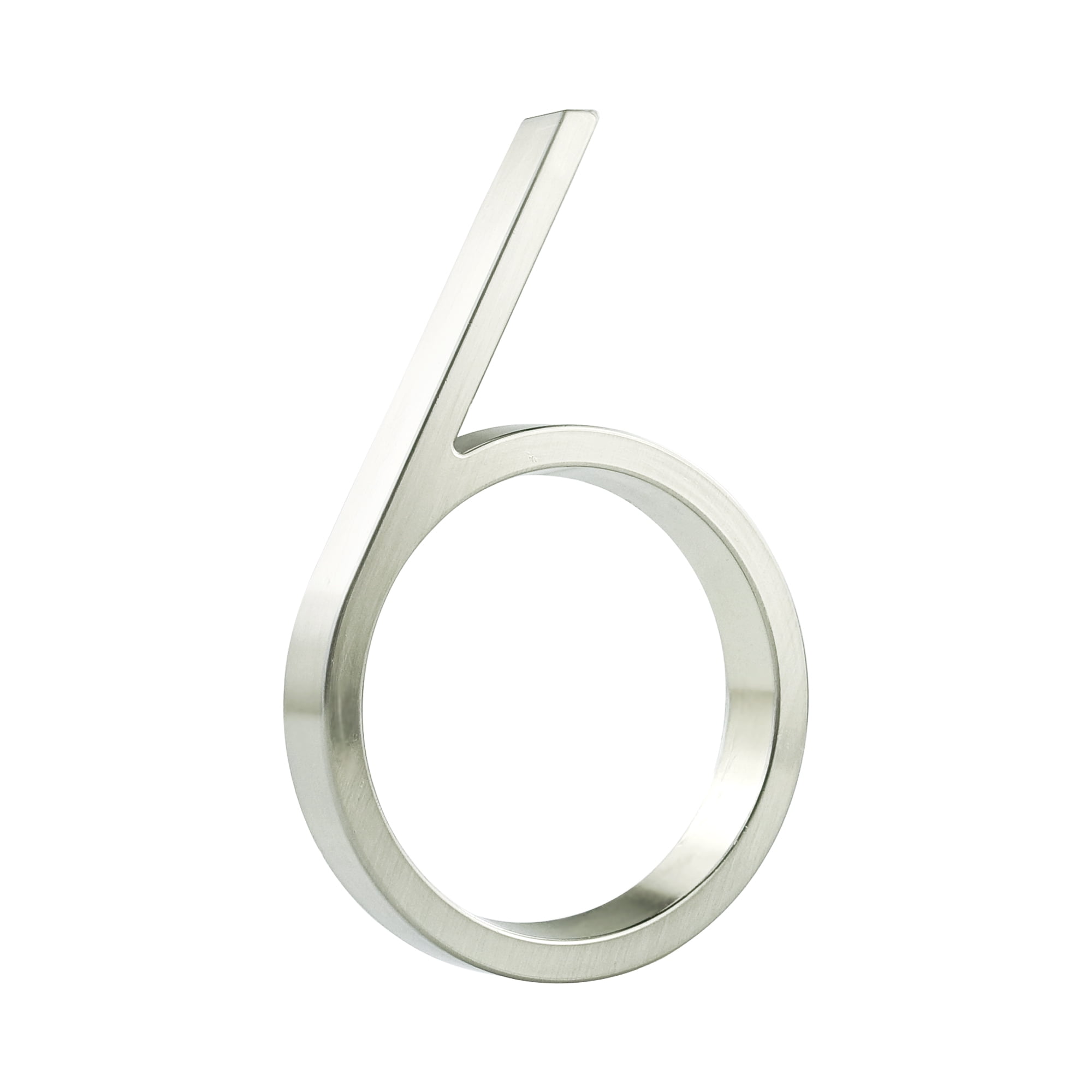 HASWARE Floating House Number Sign 5 inch (12 cm) Modern Door Numbers ...