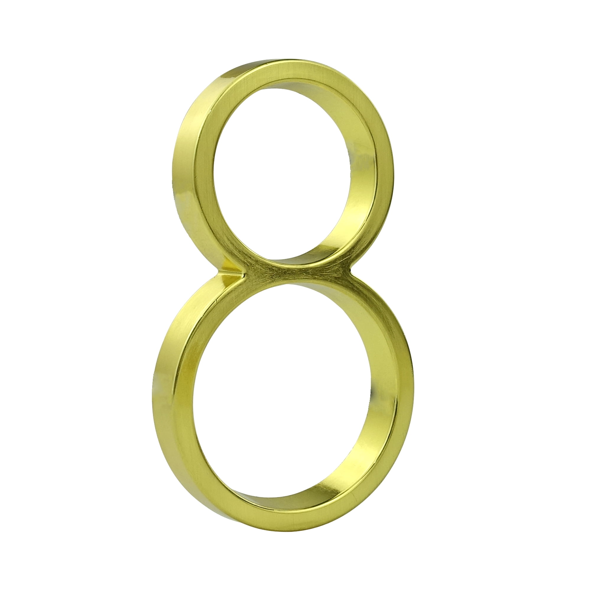 HASWARE Floating House Number Sign 5 inch (12 cm) Modern Door Numbers ...