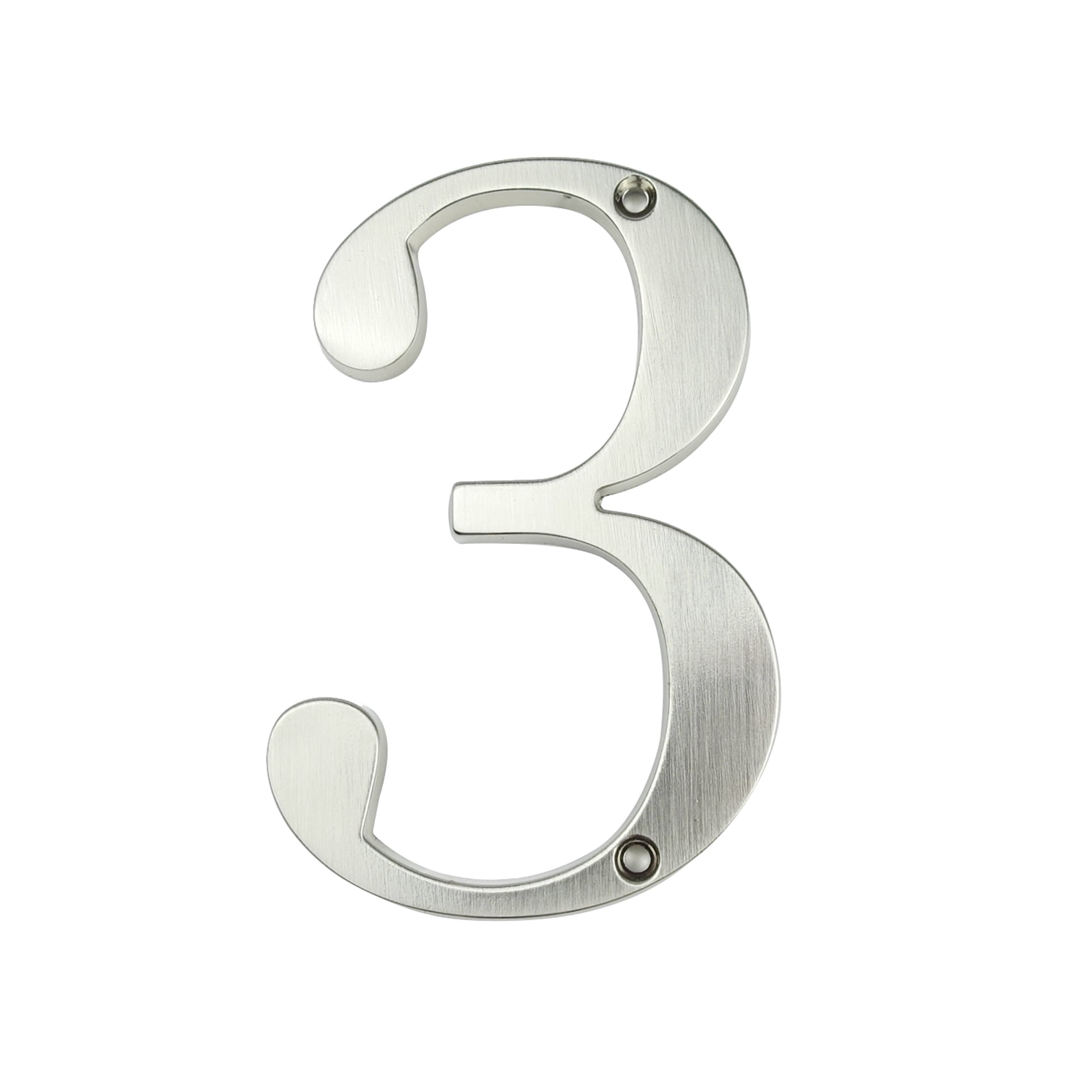 HASWARE House Number Sign 4 inch Modern Door Numbers Signage Plaque ...