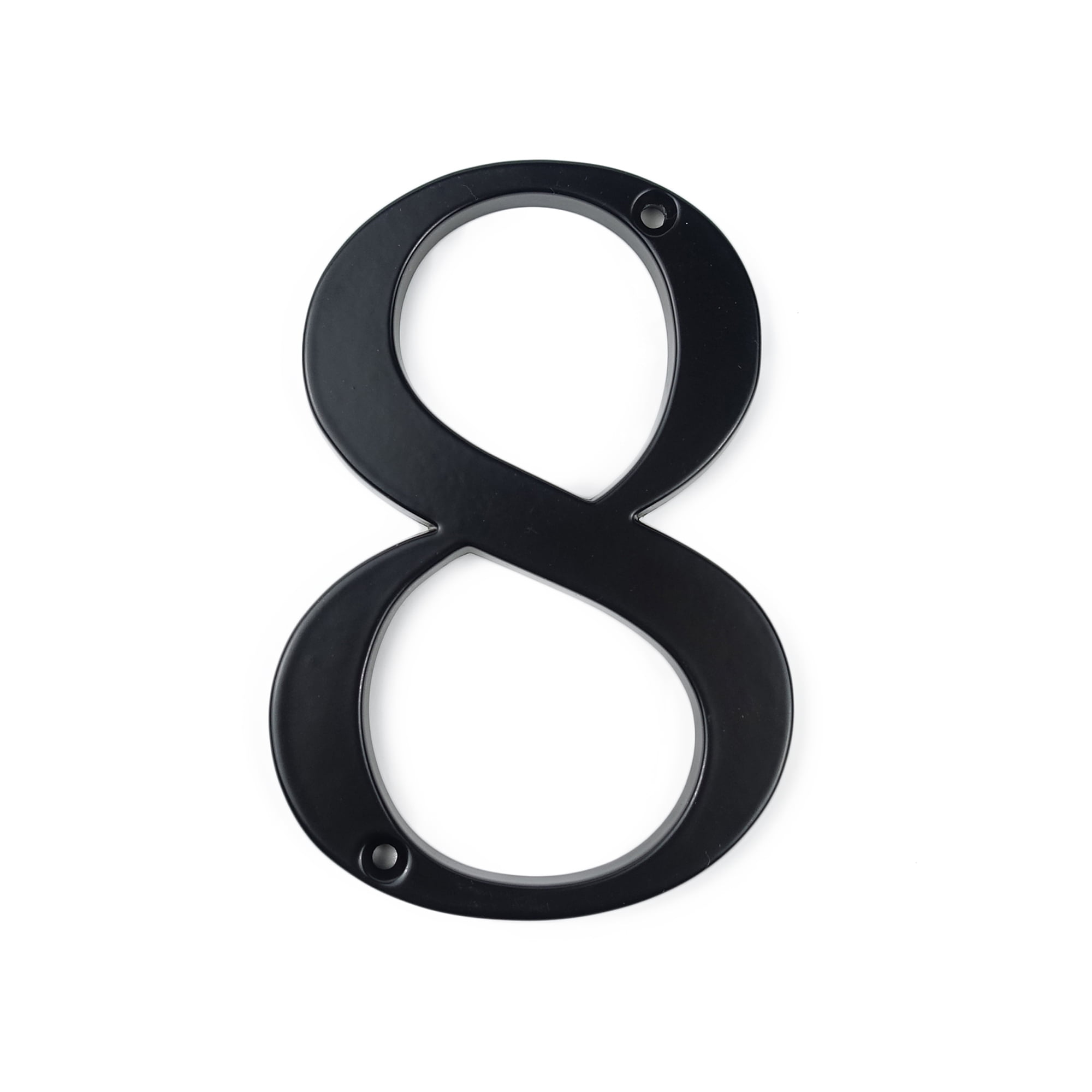 HASWARE House Number Sign 4 inch Modern Door Numbers Signage Plaque ...