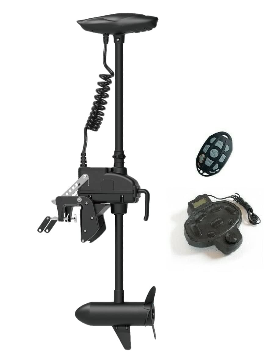 Haswing Cayman T 12V 55LB 40', Electric Trolling Motor with Wireless ...