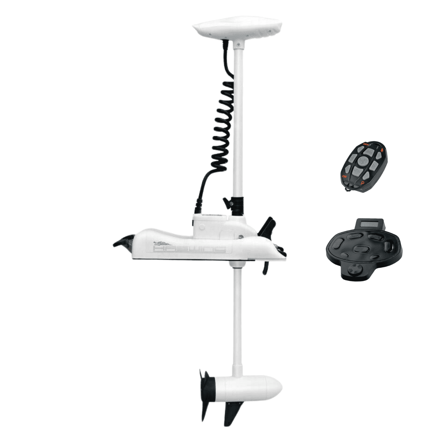 HASWING Cayman B 12V 55LB Trolling Motor, 54 Inch Shaft, Bow Mount ...