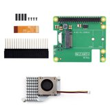 HAT+ Gen2 Gen3 NVME SSD 2230/2242 PCIE 16Pin GPIO Expansion Board LED ...