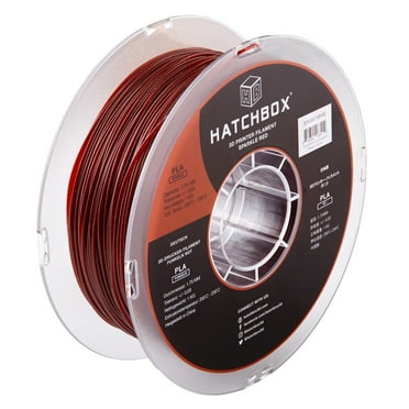 HATCHBOX 3D ABS-1KG1.75-YLW ABS 3D Printer Filament, Dimensional ...