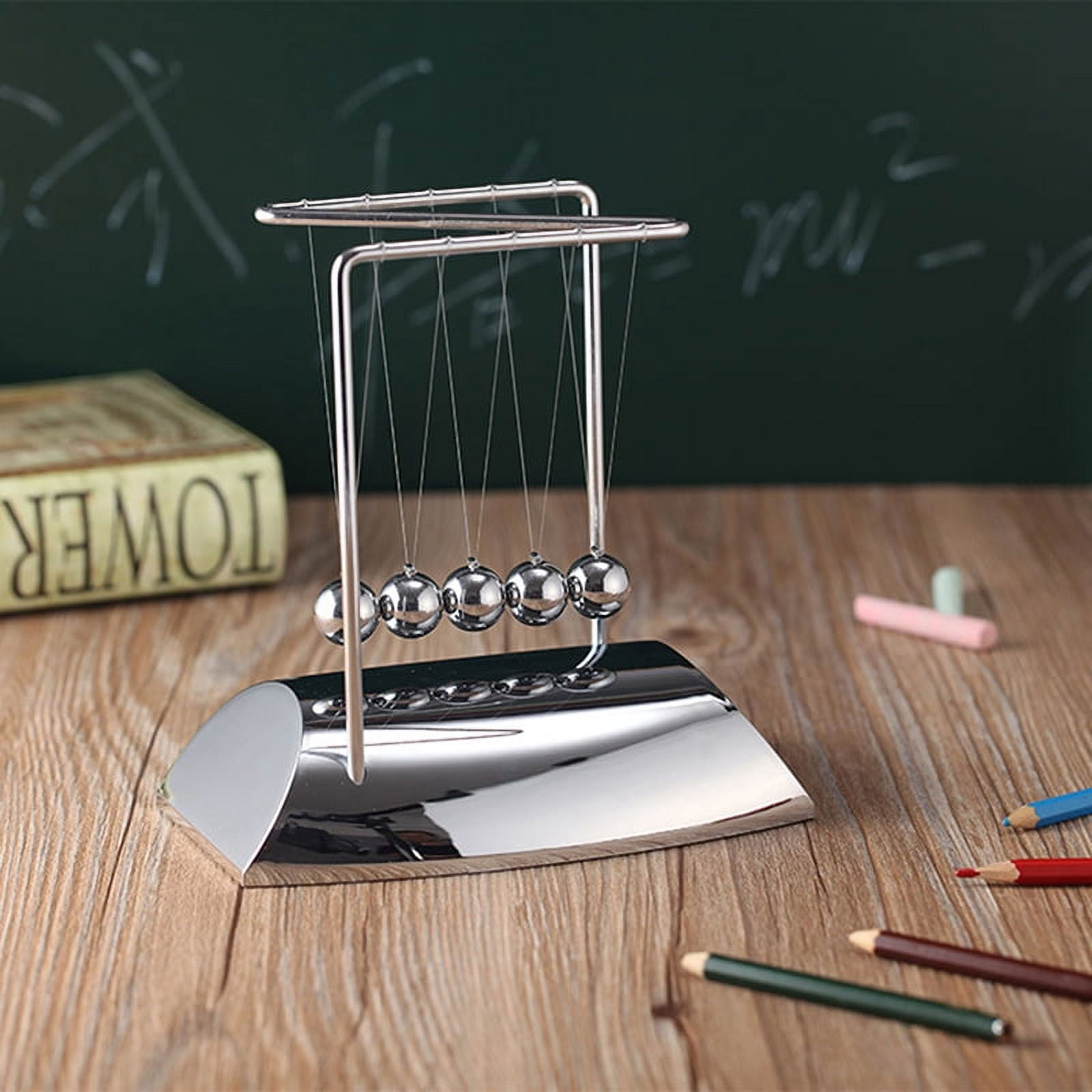 HATISS Z Newton Cradle Pendulum Ball Physics Science Pendulum Steel ...