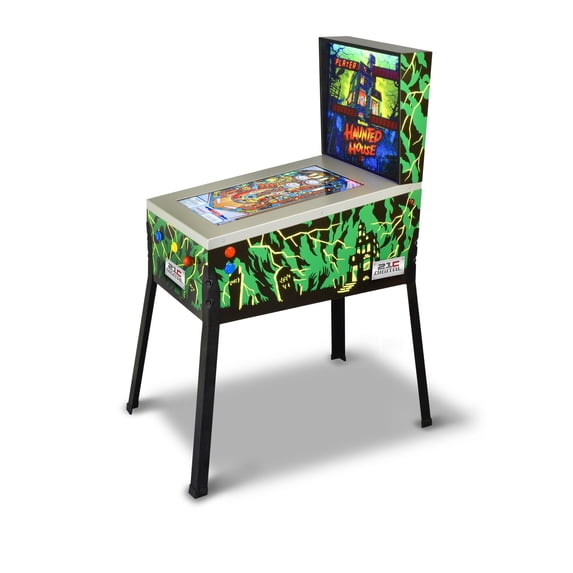 ToyShock Haunted House 3D Digital Pinball Machine - 12-in-1 Classic ...