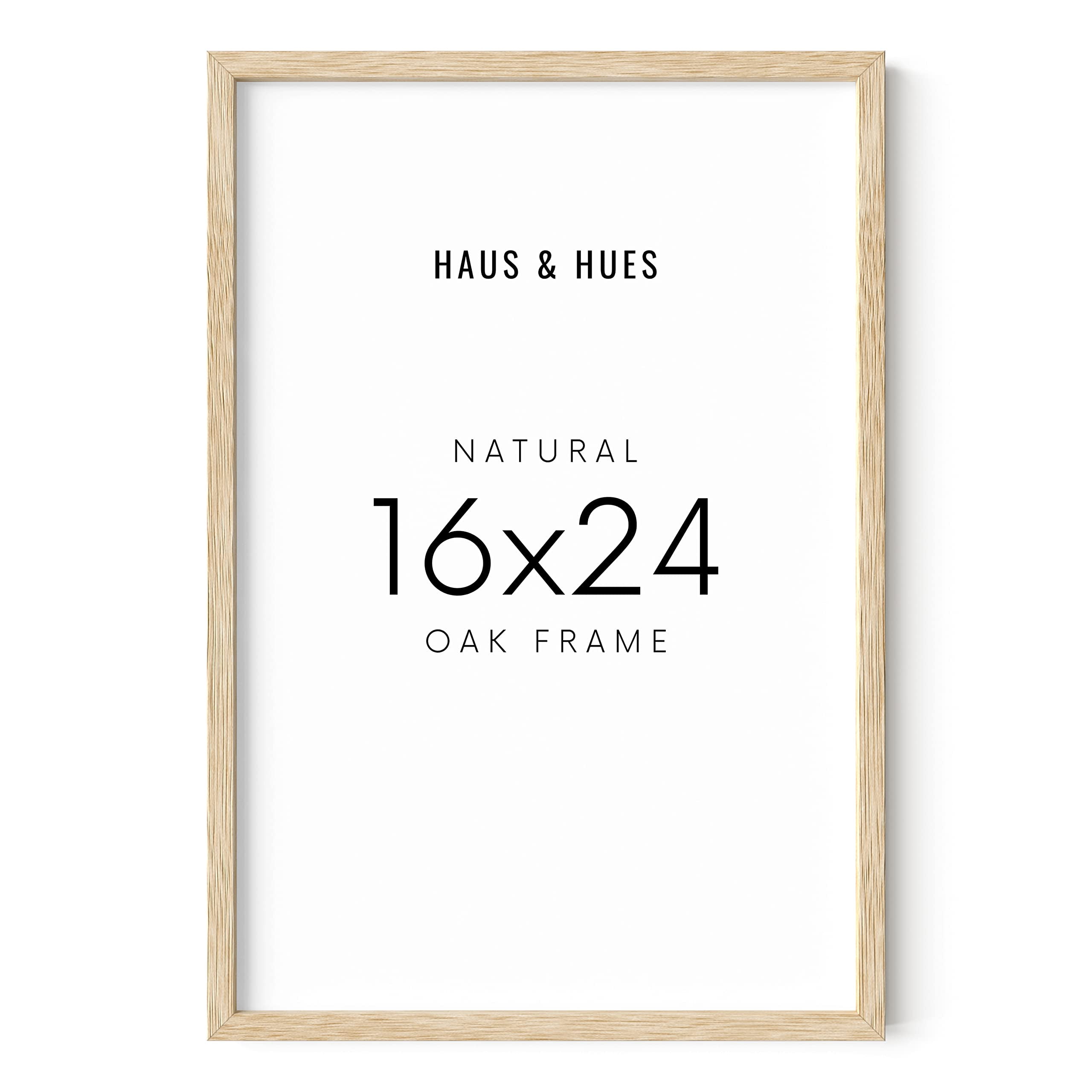Haus and Hues 16 in x 24 in Natural Oak Picture Frames - Walmart.com