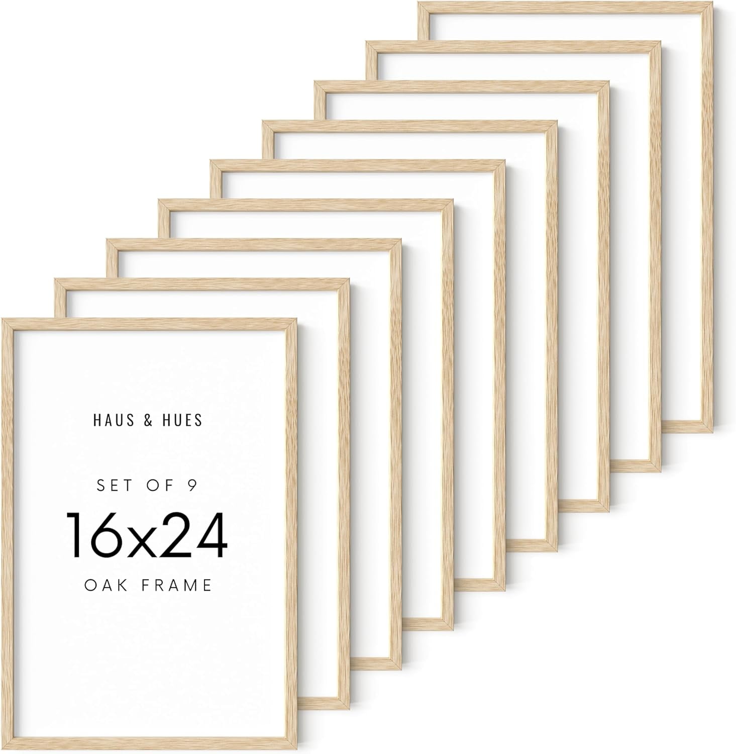 HAUS AND HUES 16x24 Frame Set of 9-16 x 24 Poster Frame, 16x24 Picture ...