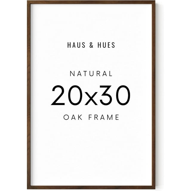 HAUS AND HUES 20 x 30 Frame Set of 1-20 By 30 Picture Frame, 20x30 ...