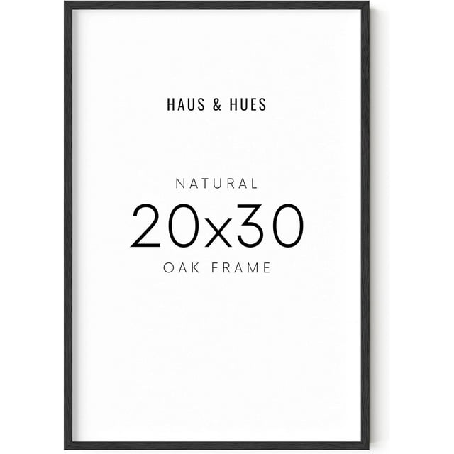 HAUS AND HUES 20 x 30 Frame - Set of 1 20 x 30 Picture Frame, 20x30 ...