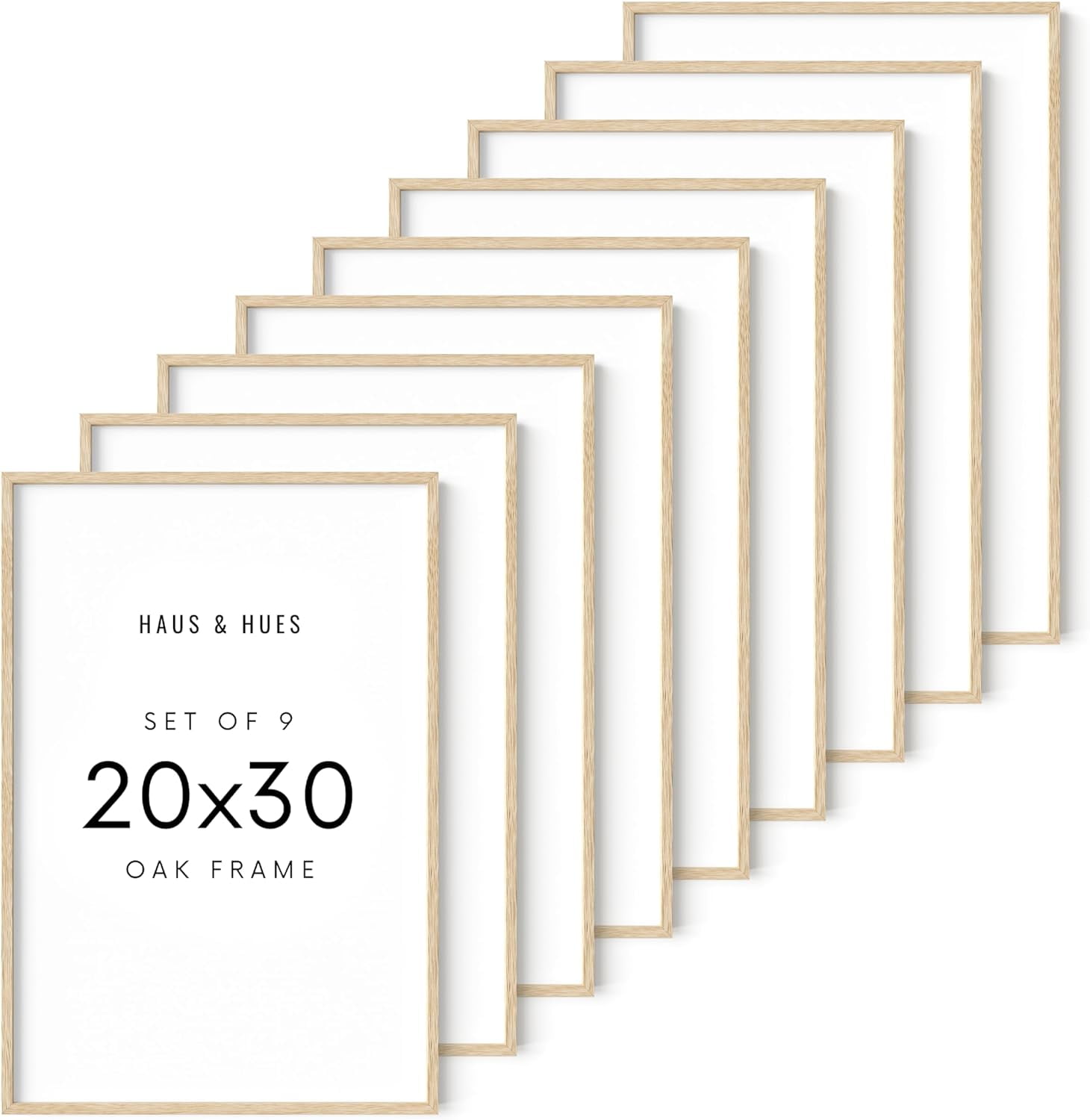 HAUS AND HUES 20 x 30 Frame Set of 9-20 By 30 Picture Frame, 20x30 ...