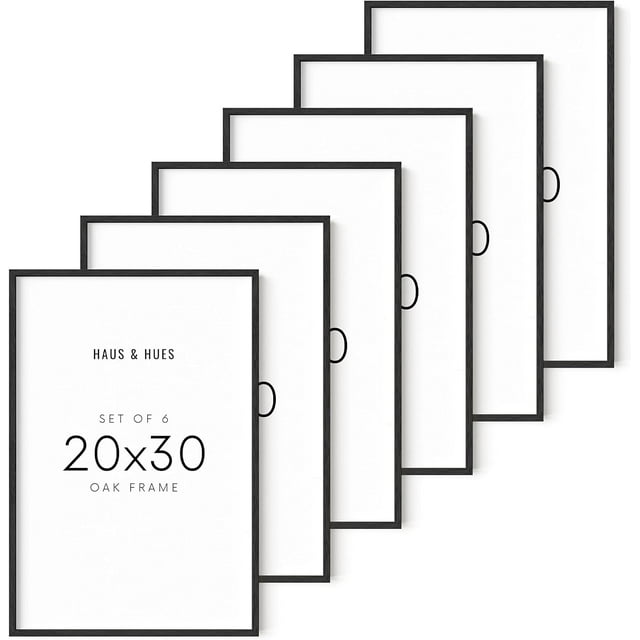 HAUS AND HUES 20x30 Picture Frames - Set of 4, Poster Frames 20x30 ...
