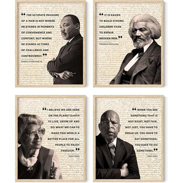 Black History Month Posters - Educational - 8 Pieces - Walmart.com