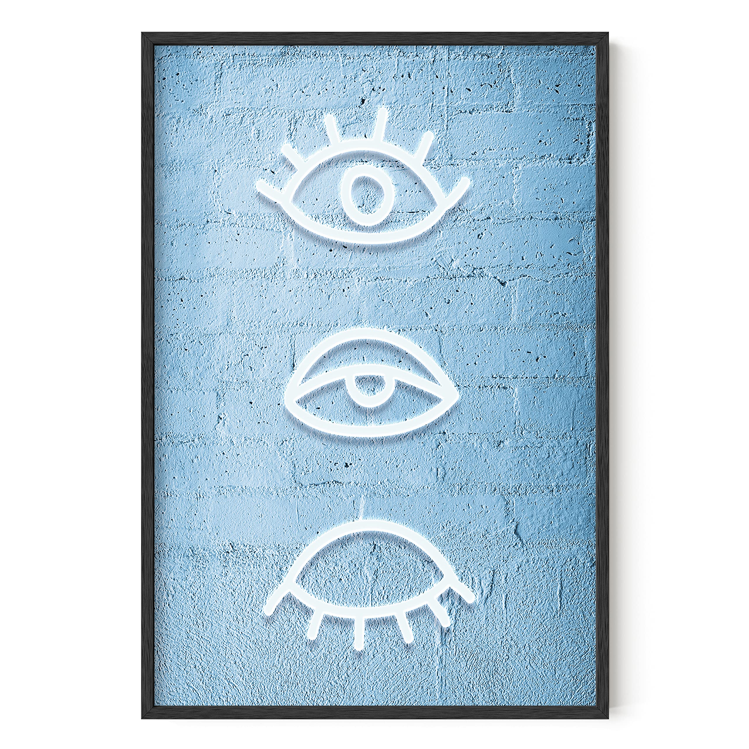 HAUS AND HUES Blue Wall Decor for Teen Girls - Evil Eye Wall Decor and ...
