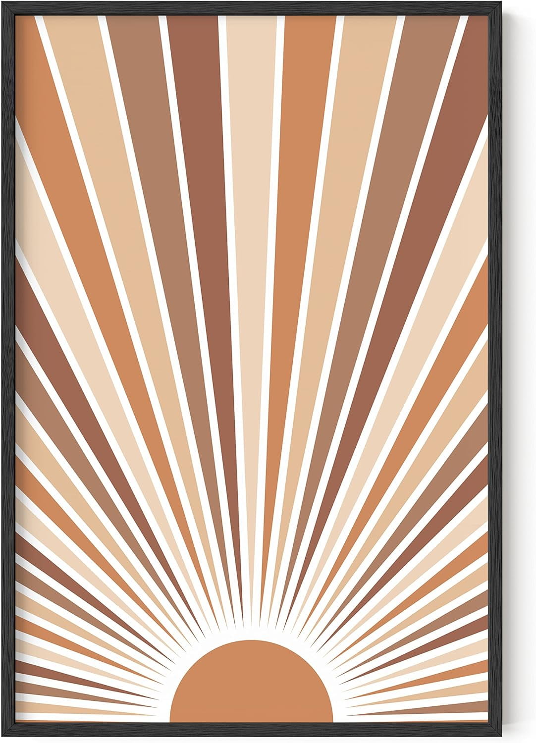 HAUS AND HUES Boho Art Prints Sun Wall Decor - Sun Art Print Boho Art ...