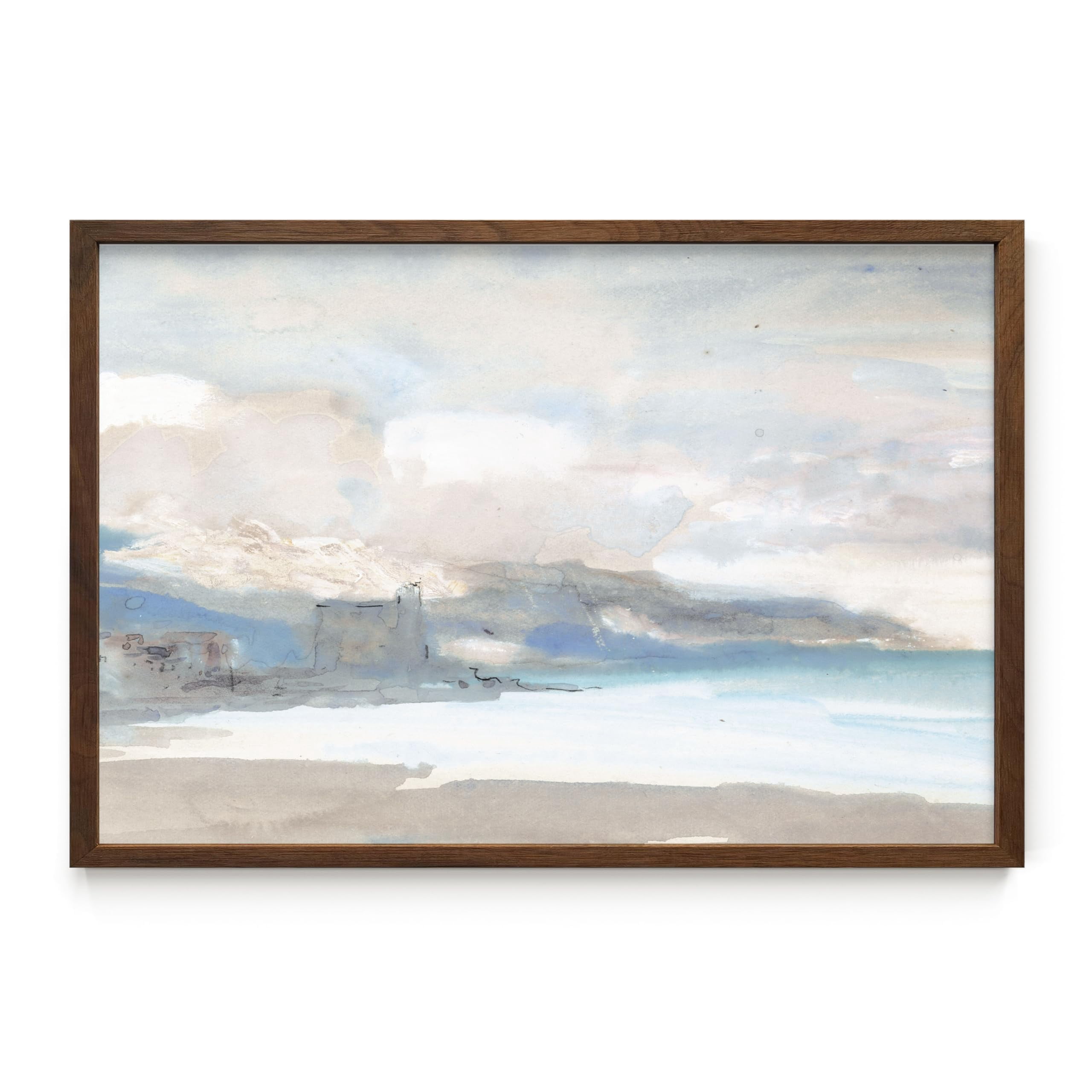 HAUS AND HUES Coastal Art Framed - Framed Wall Art for Bedroom, Living ...