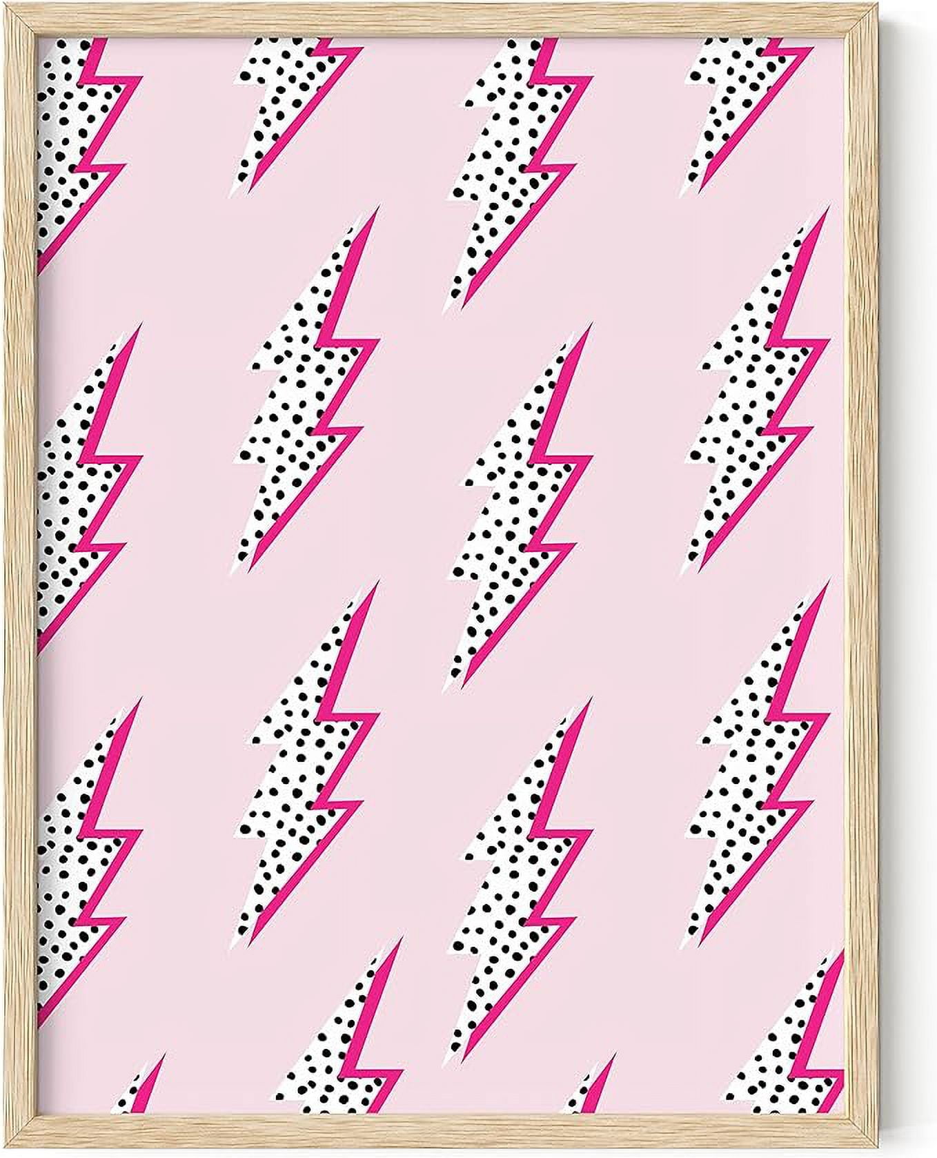 HAUS AND HUES Cute Preppy Room Decor Aesthetic Pink Poster - Pink Wall ...