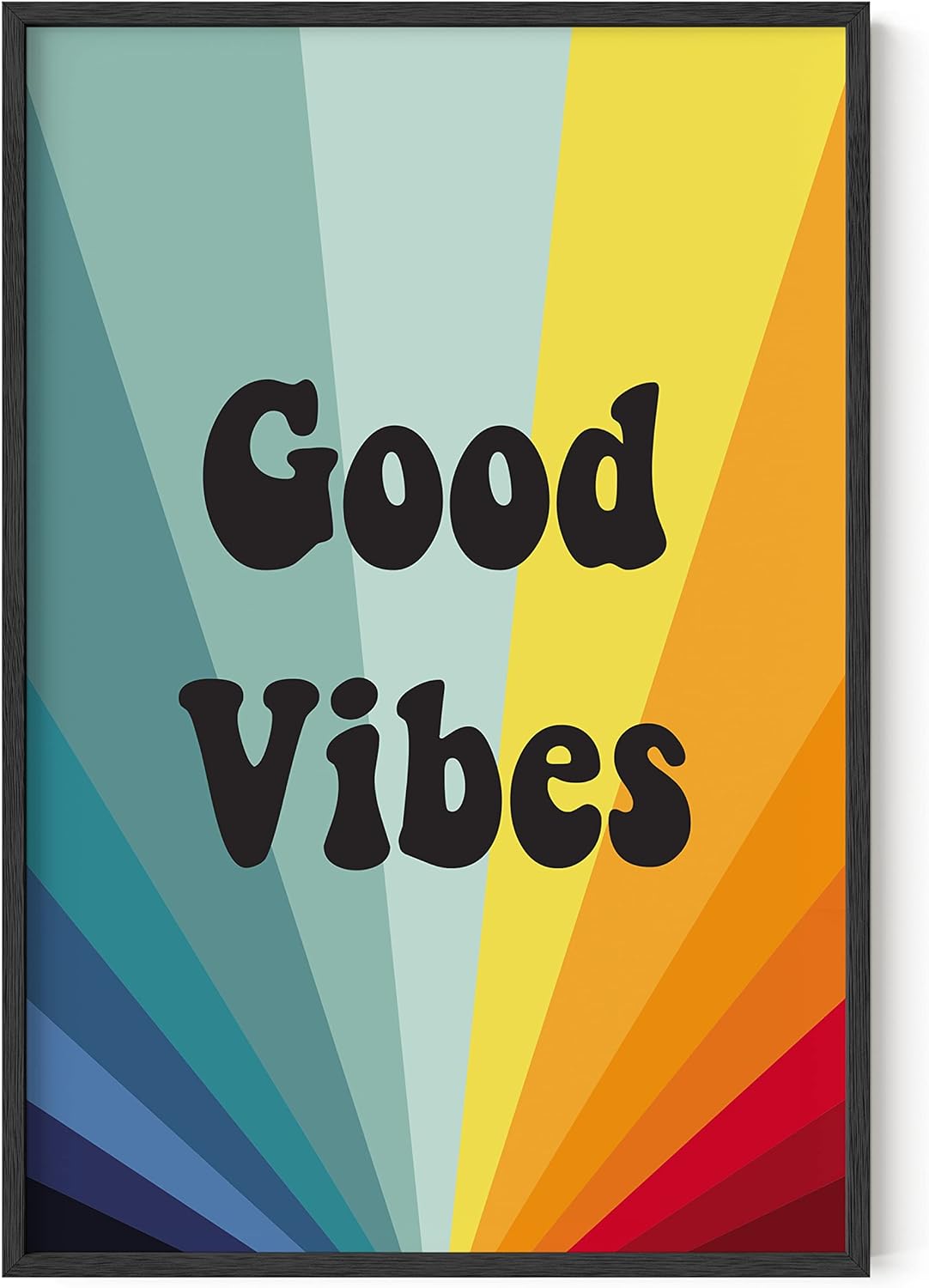 HAUS AND HUES Dope Posters Good Vibes Wall Decor - Good Vibes Only Wall ...