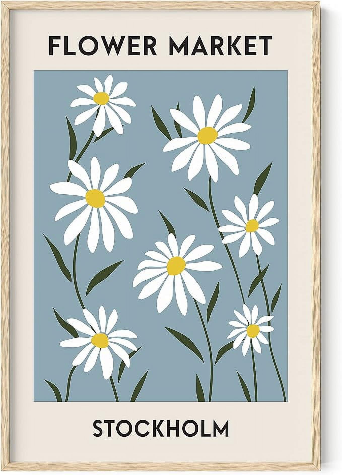 HAUS AND HUES Flower Market Poster, Danish Pastel Posters, Flower ...