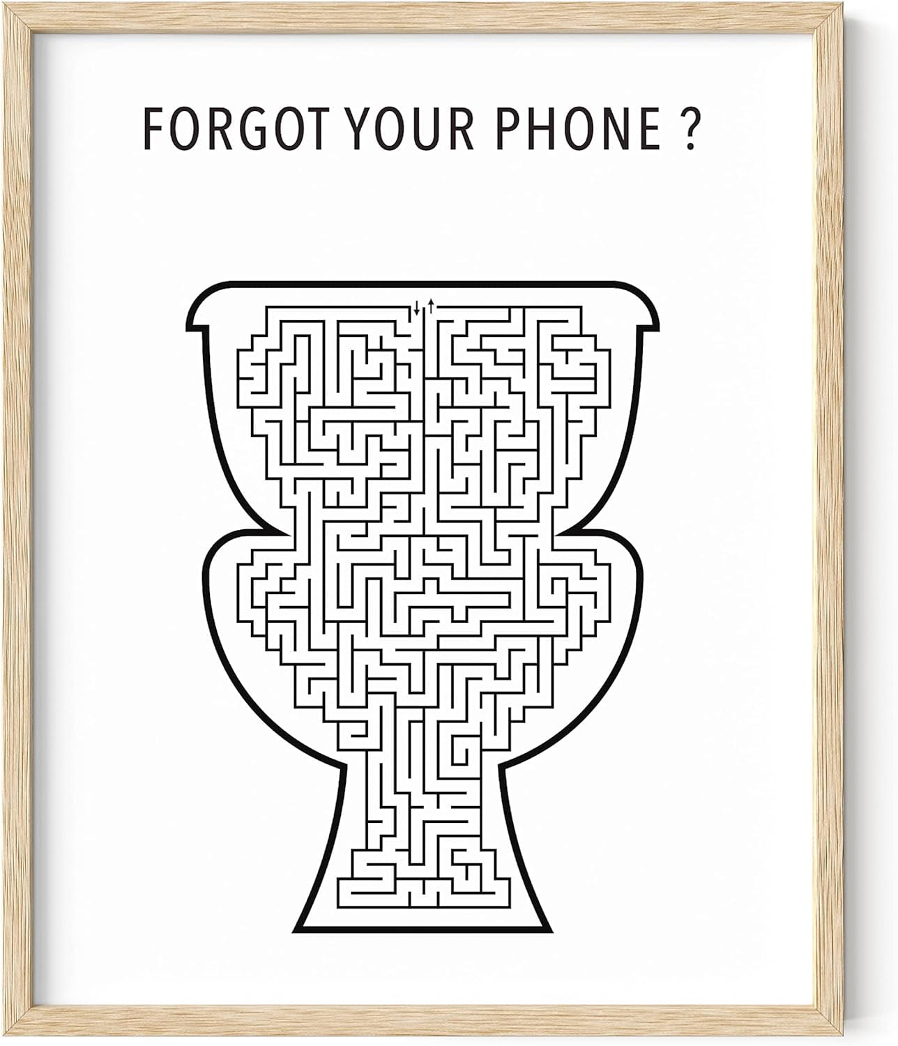 HAUS AND HUES Funny Bathroom Decor & Bathroom Signs, Funny Bathroom ...