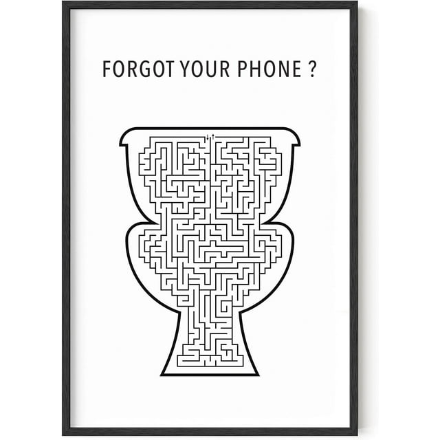 HAUS AND HUES Funny Bathroom Decor & Bathroom Signs, Funny Bathroom Wall Art & Bathroom Decor ...