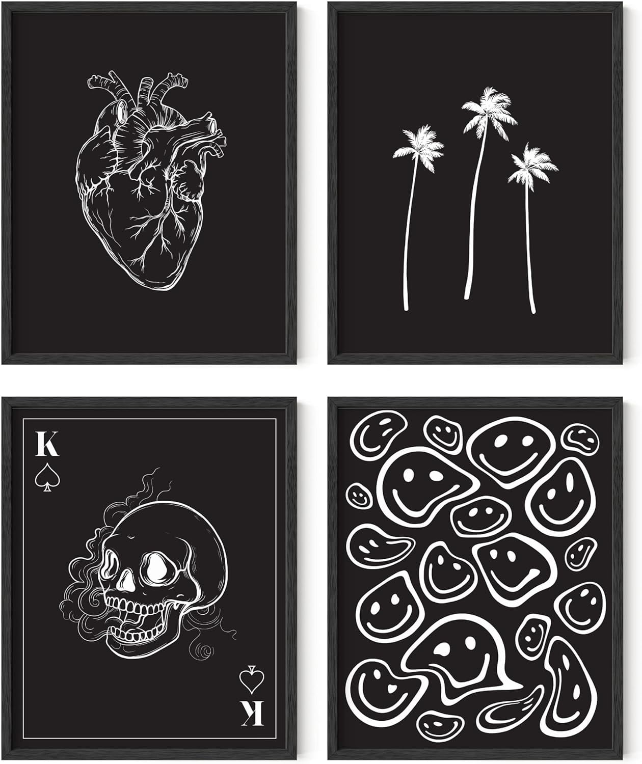 HAUS AND HUES Gothic Decor For Bedroom - Black Wall Decor For Teen ...