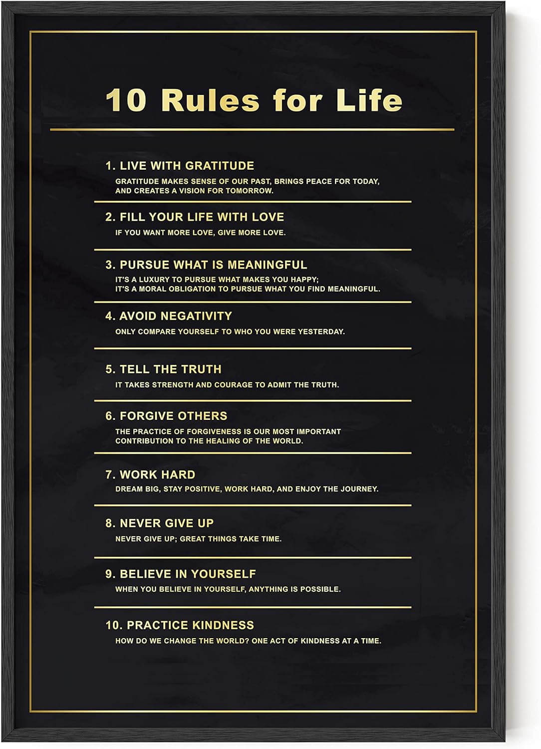 HAUS AND HUES Inspirational Posters For Guys - Empowering Posters ...