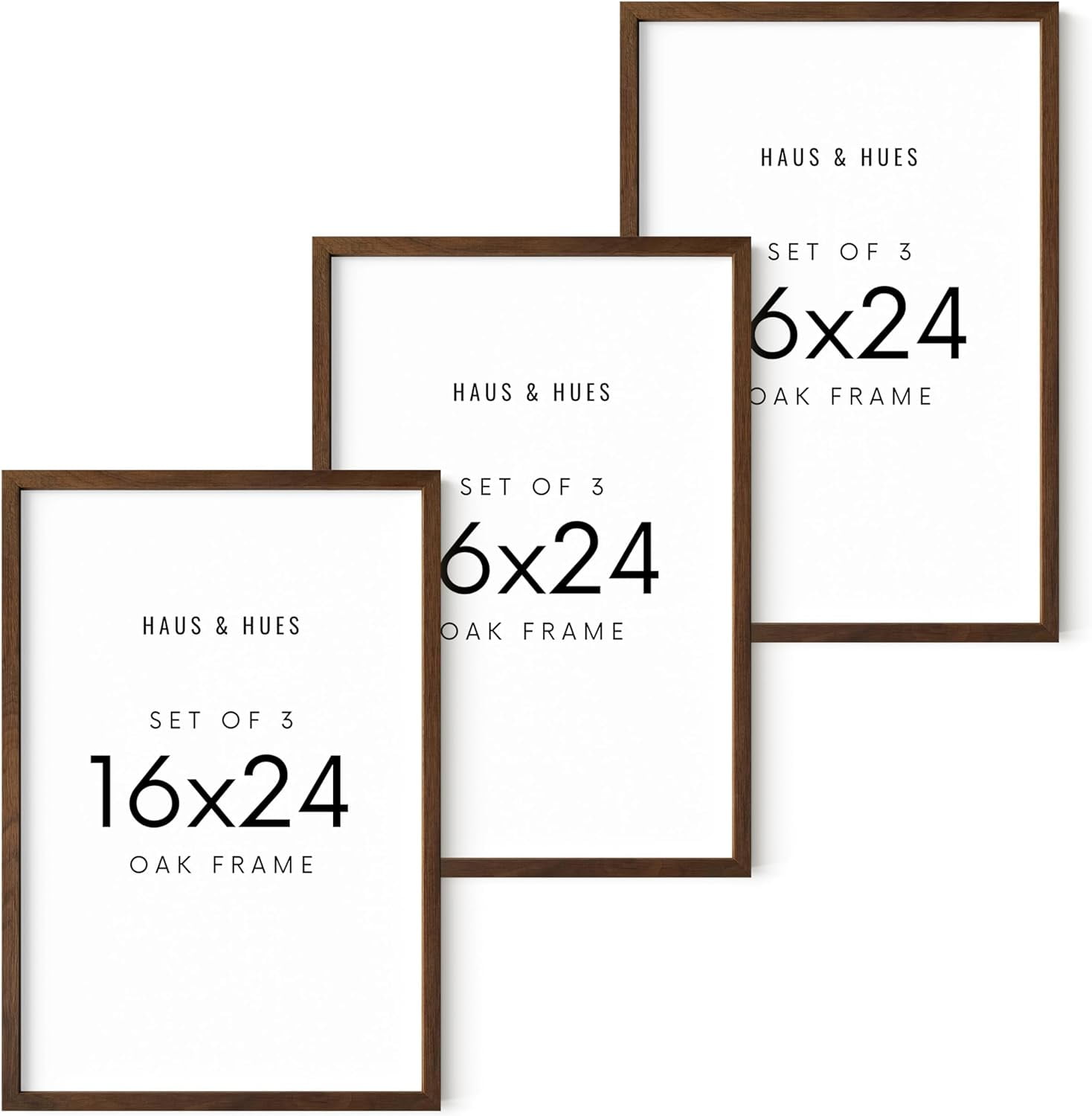HAUS AND HUES Picture Frames 16x24 - Set of 3 16x24 Frame 3 Pack, 16x24 ...