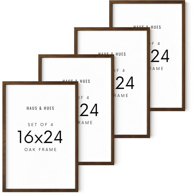 HAUS AND HUES Picture Frames 16x24 - Set of 4 16x24 Picture Frames for ...