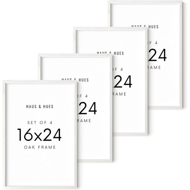 HAUS AND HUES Picture Frames 16x24 - Set of 4 16x24 Picture Frames for ...