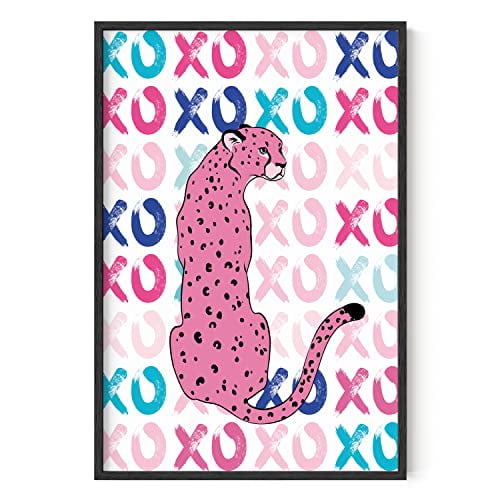 HAUS AND HUES Pink Aesthetic Preppy Wall Decor - Cute Posters for Room ...