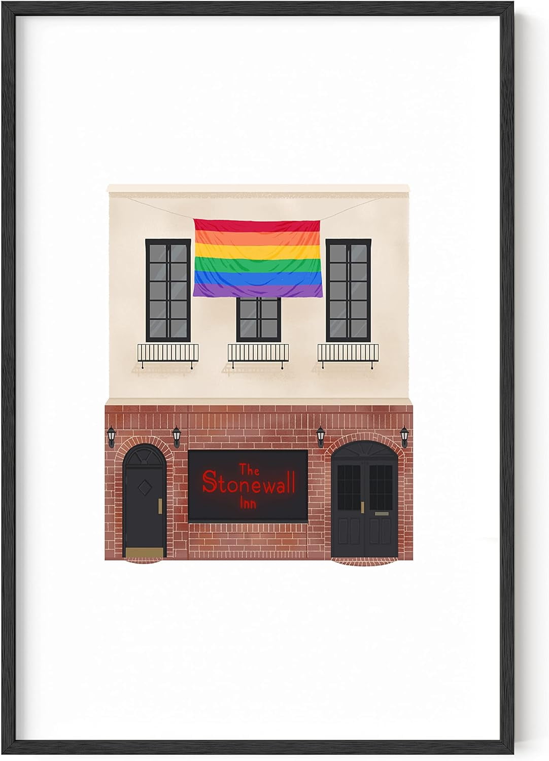 HAUS AND HUES Pride Artwork LGBTQ Decor Pride Sign - Pride Month ...